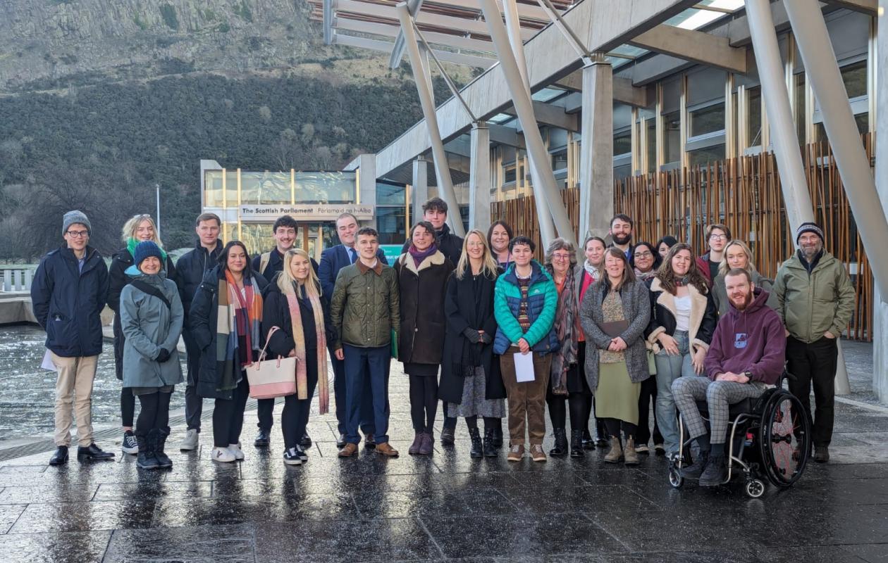 Rural and Island Youth in the Scottish Parliament | Scottish Rural Action